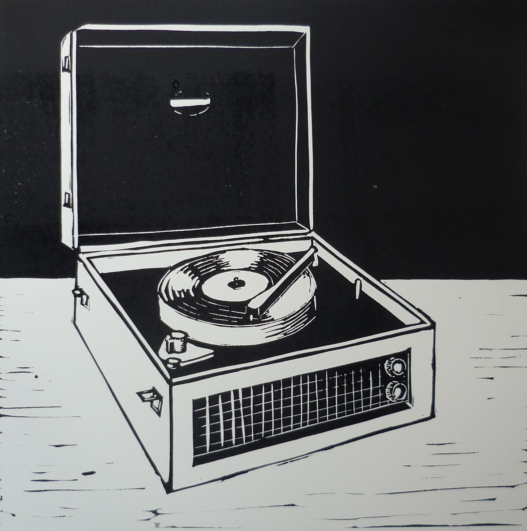 Record Player Drawing Tumblr
