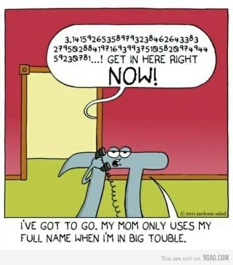 Pi Mathematics Comic