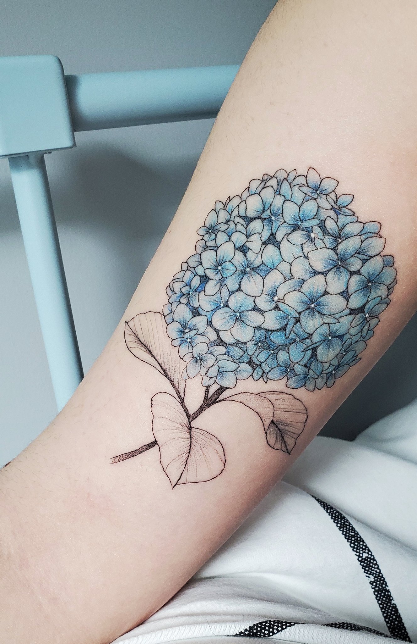 Hydrangea Tattoo
