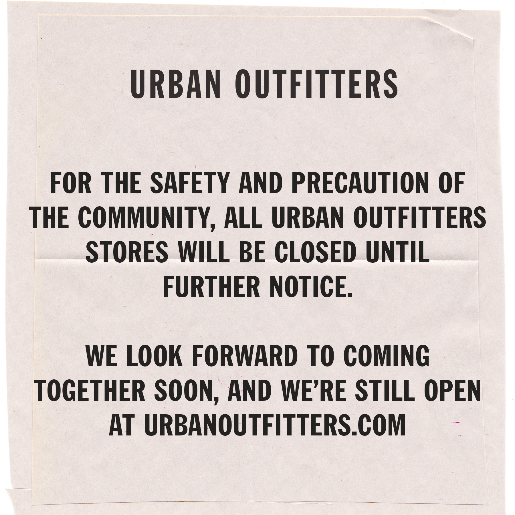 Urban Outfitters Logo Font