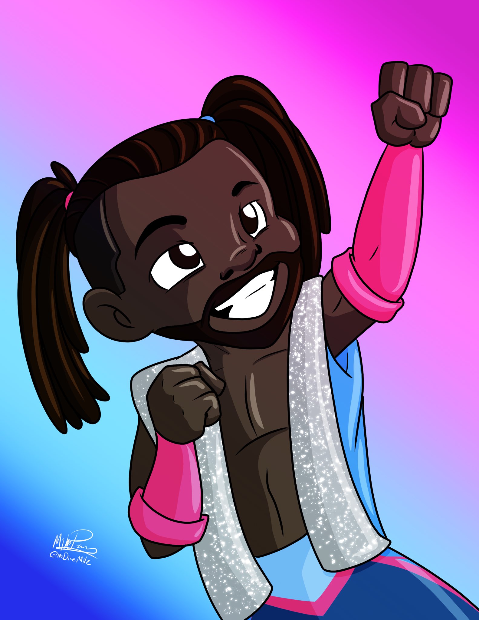 Wwe Cartoon Kofi