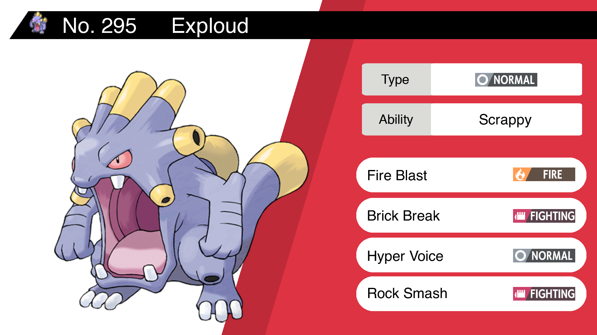 Pokemon Loudred Evolution