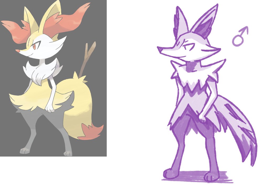 Braixen Evolution Chart