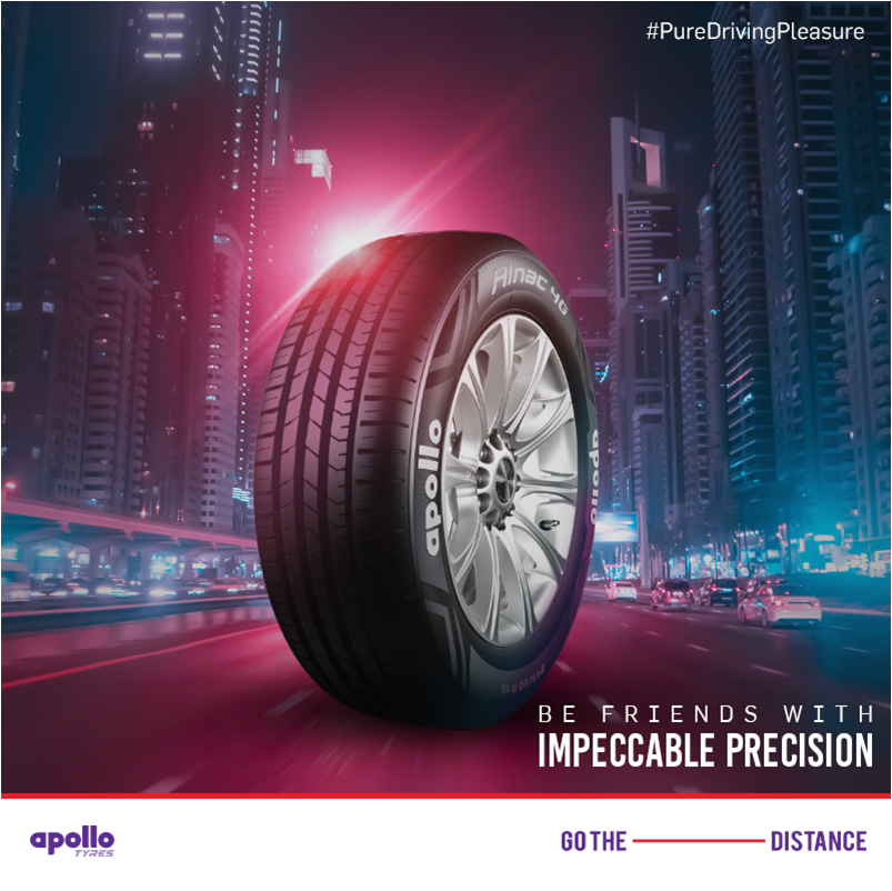 Apollo Tyres Advertisement