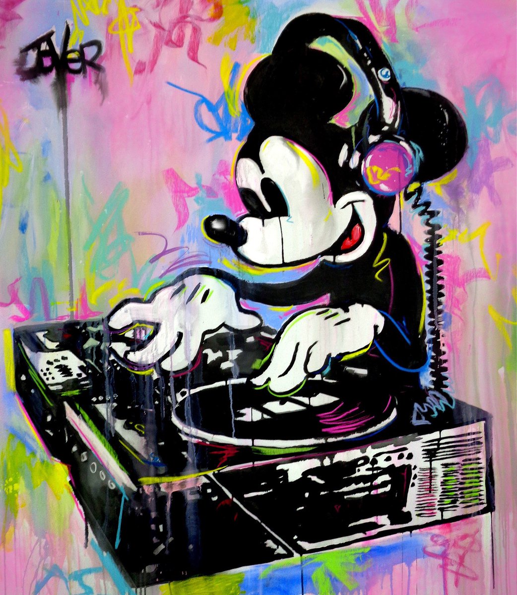 Graffiti Mickey Mouse Drawings