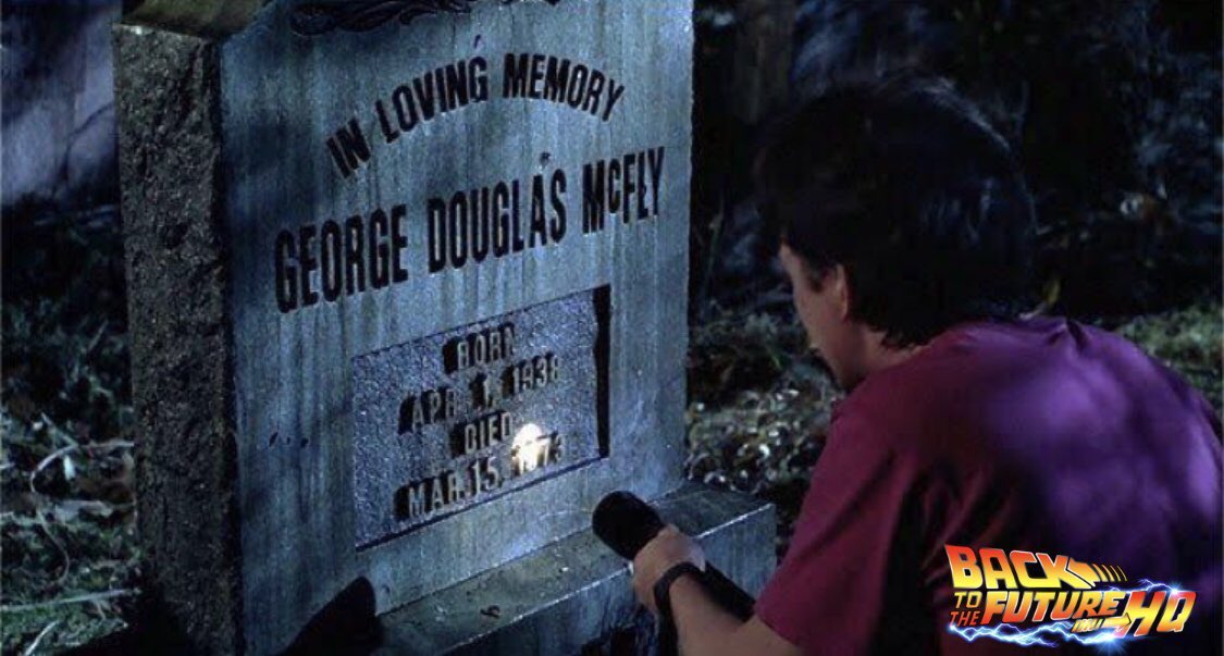 Back To The Future George Mcfly Biff
