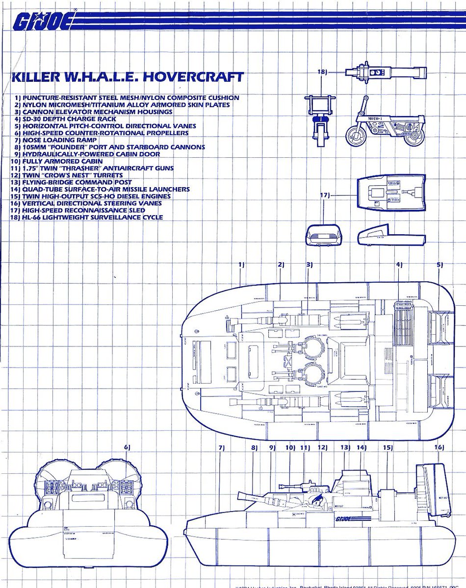 Hovercraft Blueprints