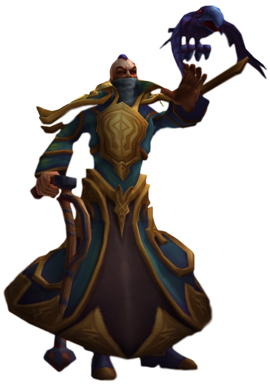 Swain League Of Legends Model