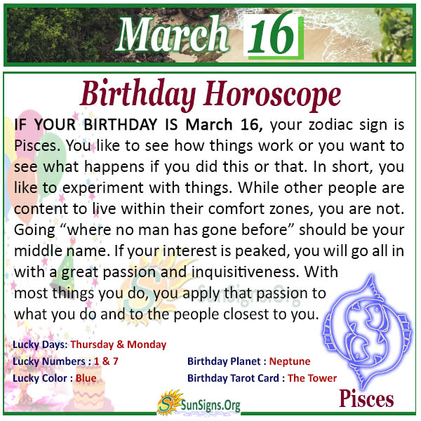 March Birth Sign Pisces