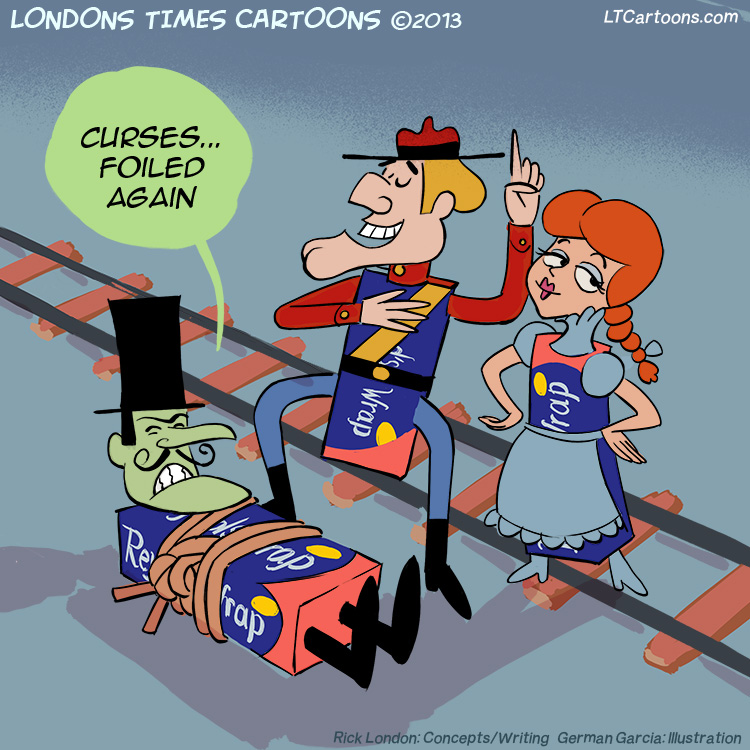 Foiled Again Cartoon