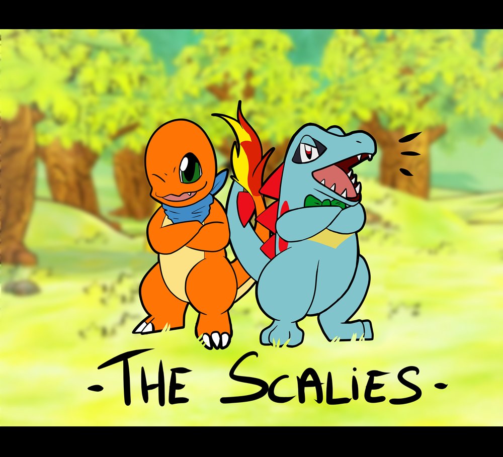 Treecko And Charmander And Totodile