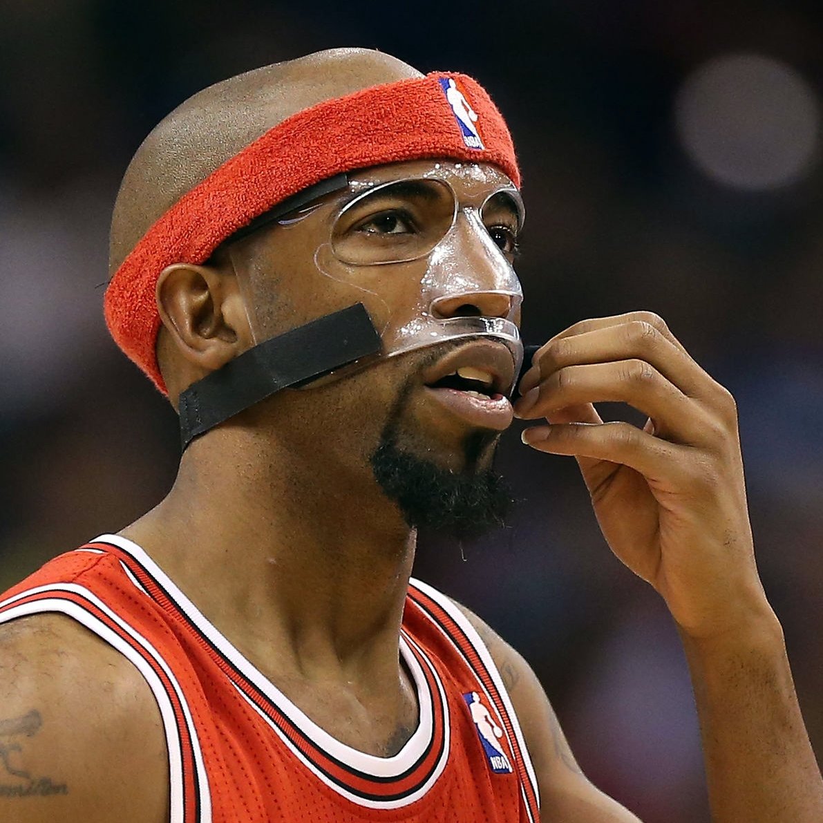 Nba Players On Plastic Mask