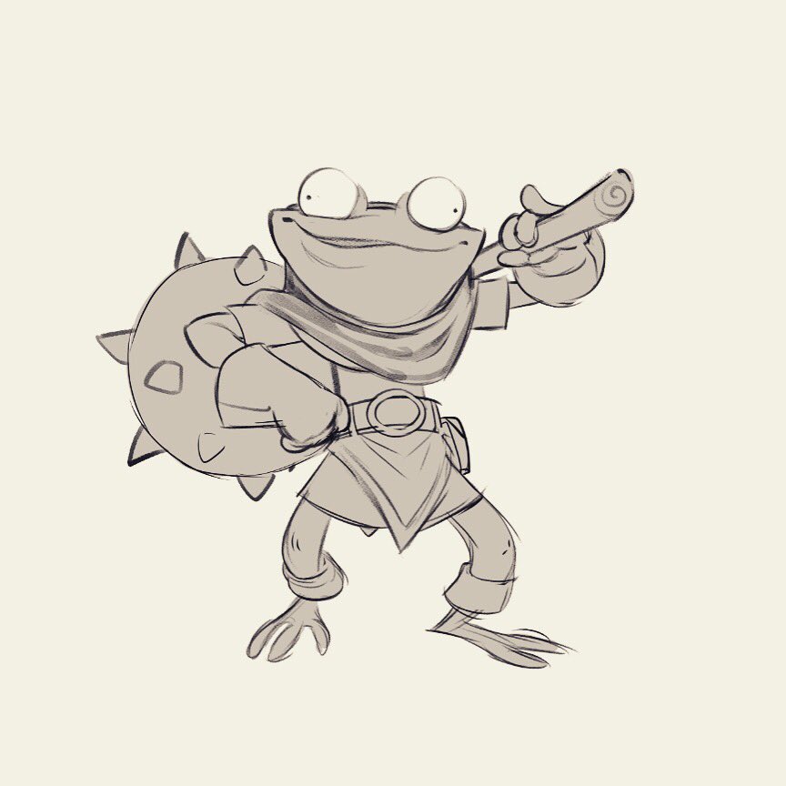 Frog Character Design