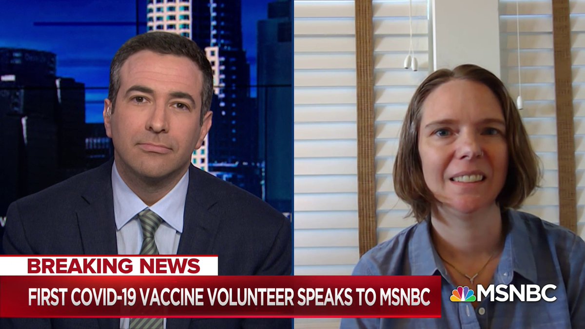 Jennifer Haller, the first COVID-19 vaccine volunteer, says she is ...