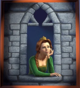 Princess Fiona In The Tower