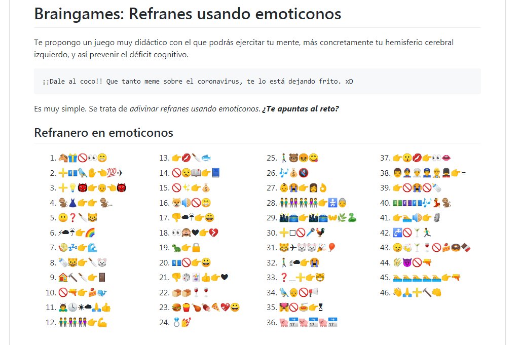 Refranes Emoji