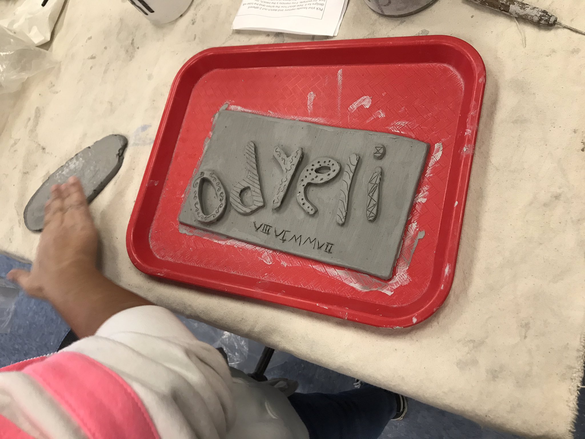 How To Make Ceramic Name Plates