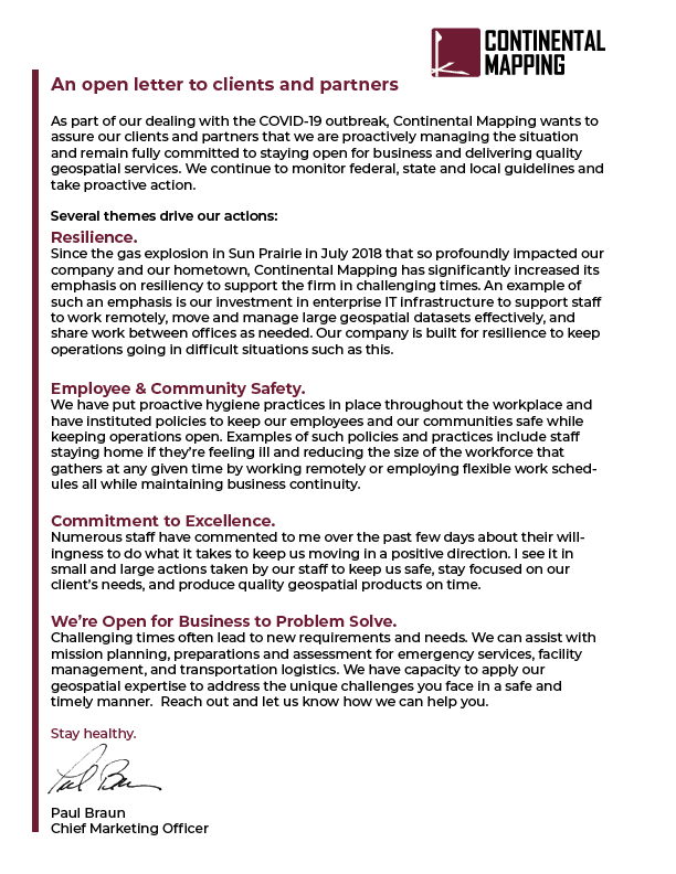 Management Safety Commitment Letter