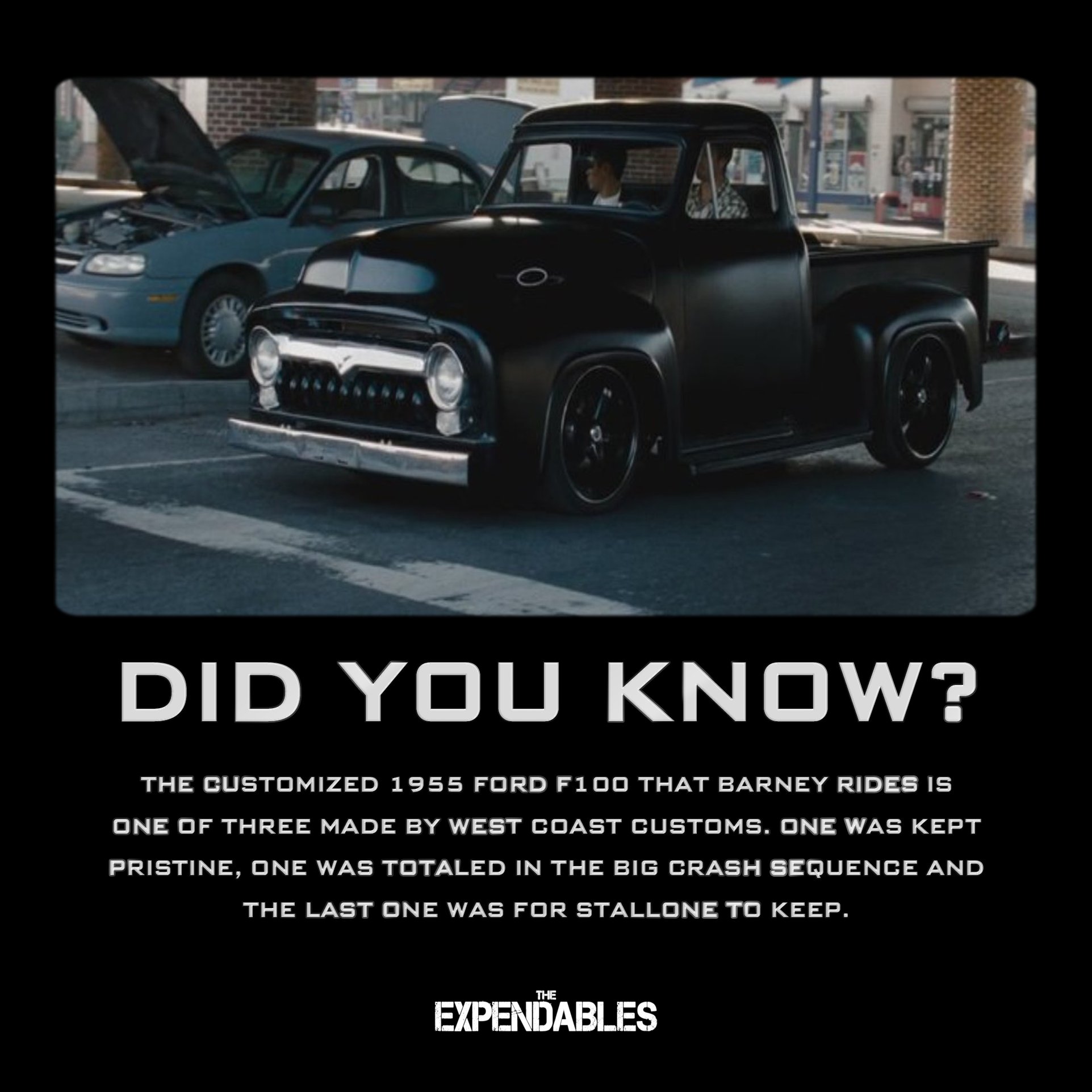 55 Ford Pickup Expendables