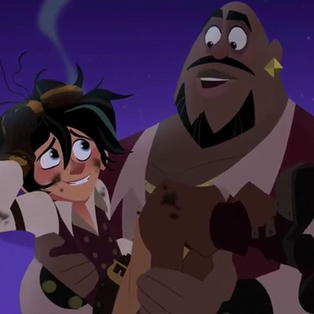 Tangled King Fighting Rapunzel's Tangled Adventure" The King And Queen