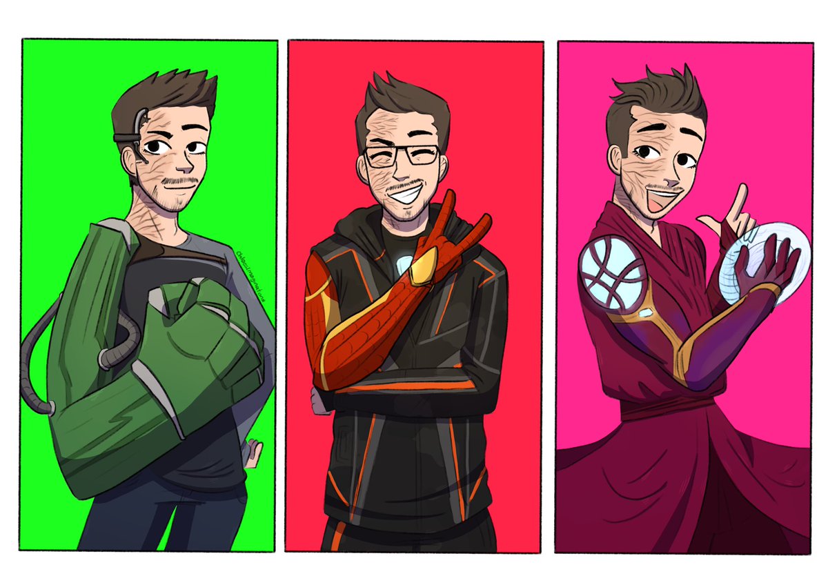 Everyone gave Tony a hand 」ChloesImagination💫の漫画