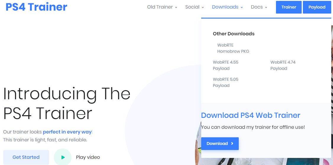 Ps4 Trainer On Twitter We Now Offer An Offline Version Of Our Web