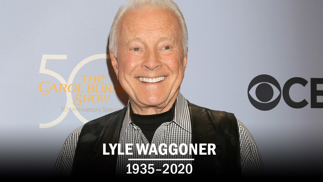 Lyle Waggoner, best known for 'The Carol Burnett Show,' the original ...