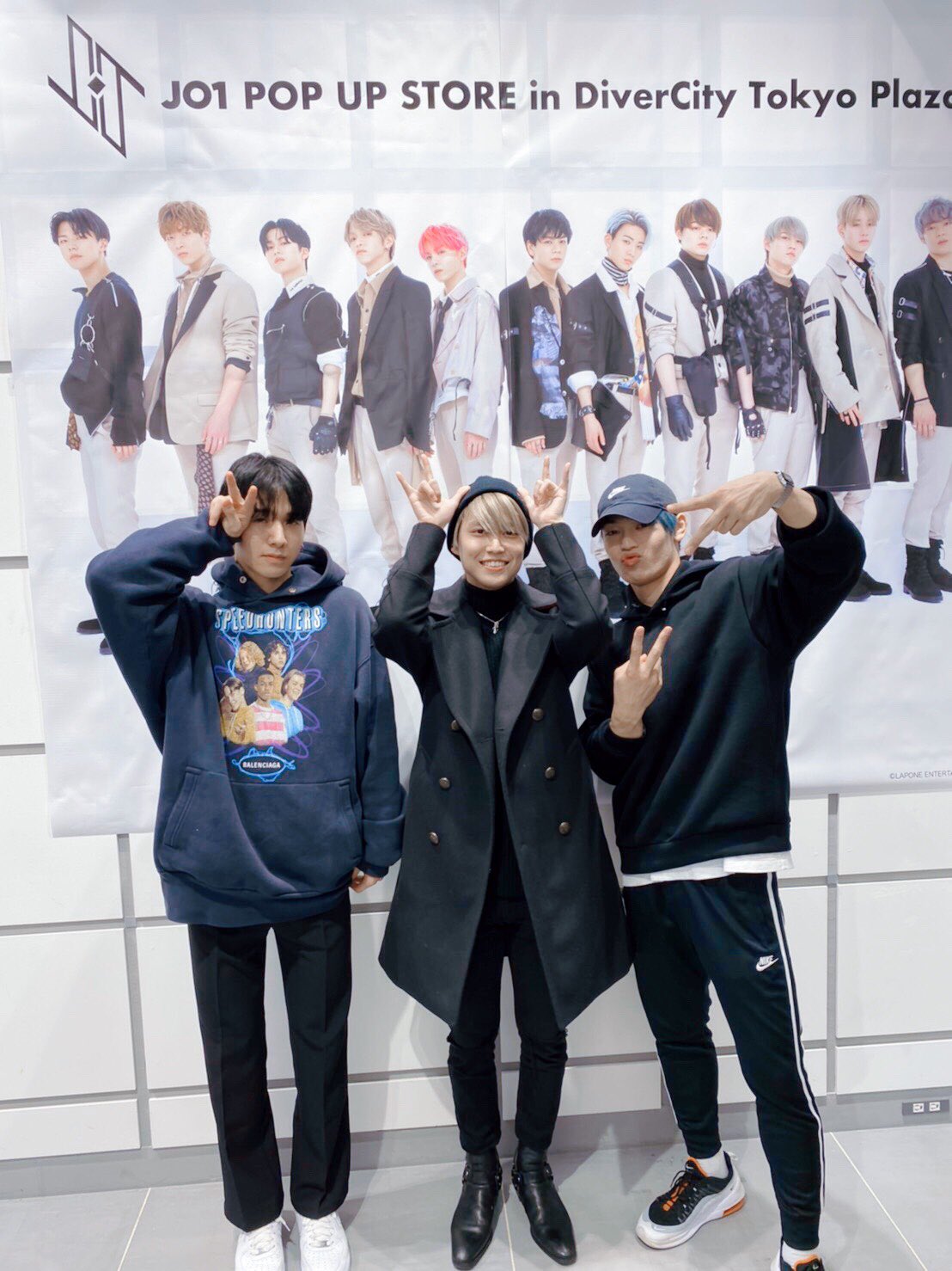 【OFFICIAL】JO1 POP UP STORE in DiverCity Tokyo Plaza | JO1- The Media
