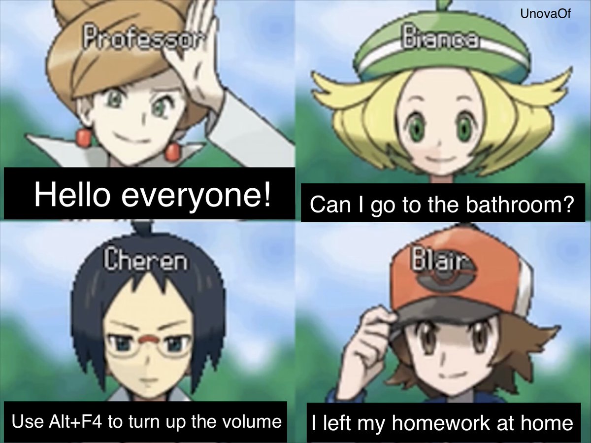 Pokemon Bianca Meme