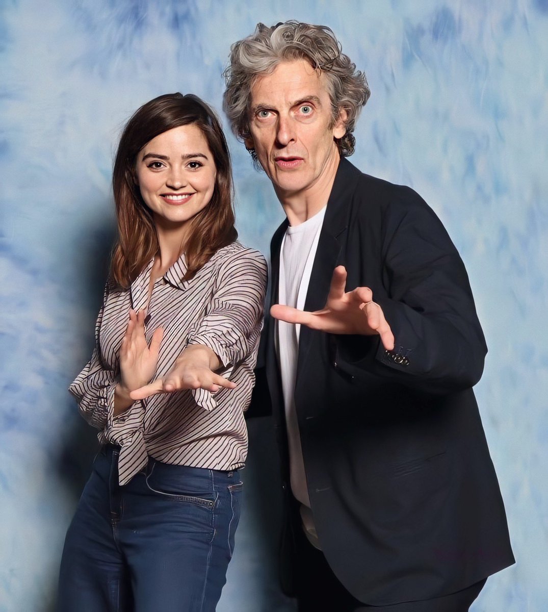 Jenna Coleman Peter Capaldi Doctor Who's Peter Capaldi Would Like