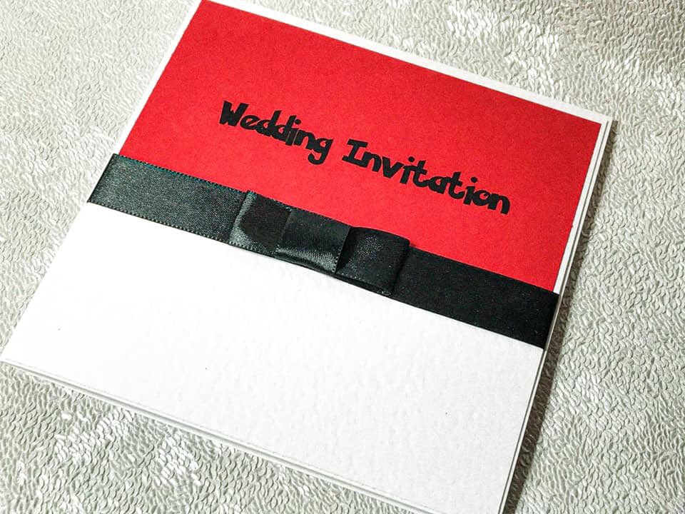Pokemon Wedding Invitation