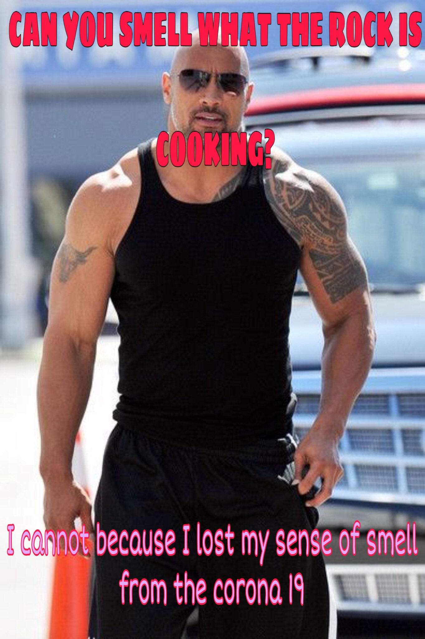 The Rock Meme Cooking