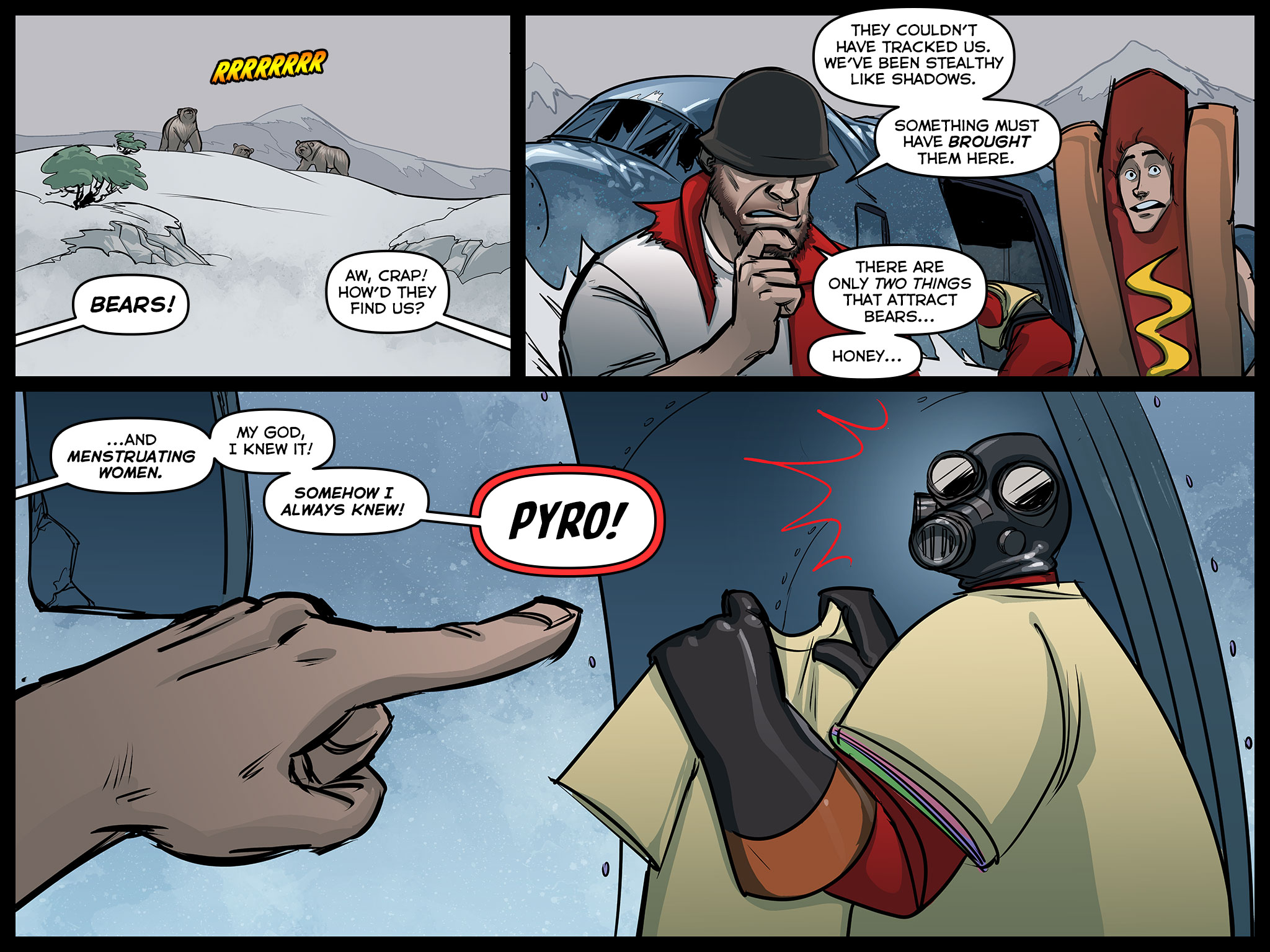 Team Fortress comic and lore enthusiast on Twitter: "I guess now that I think about it, this ...