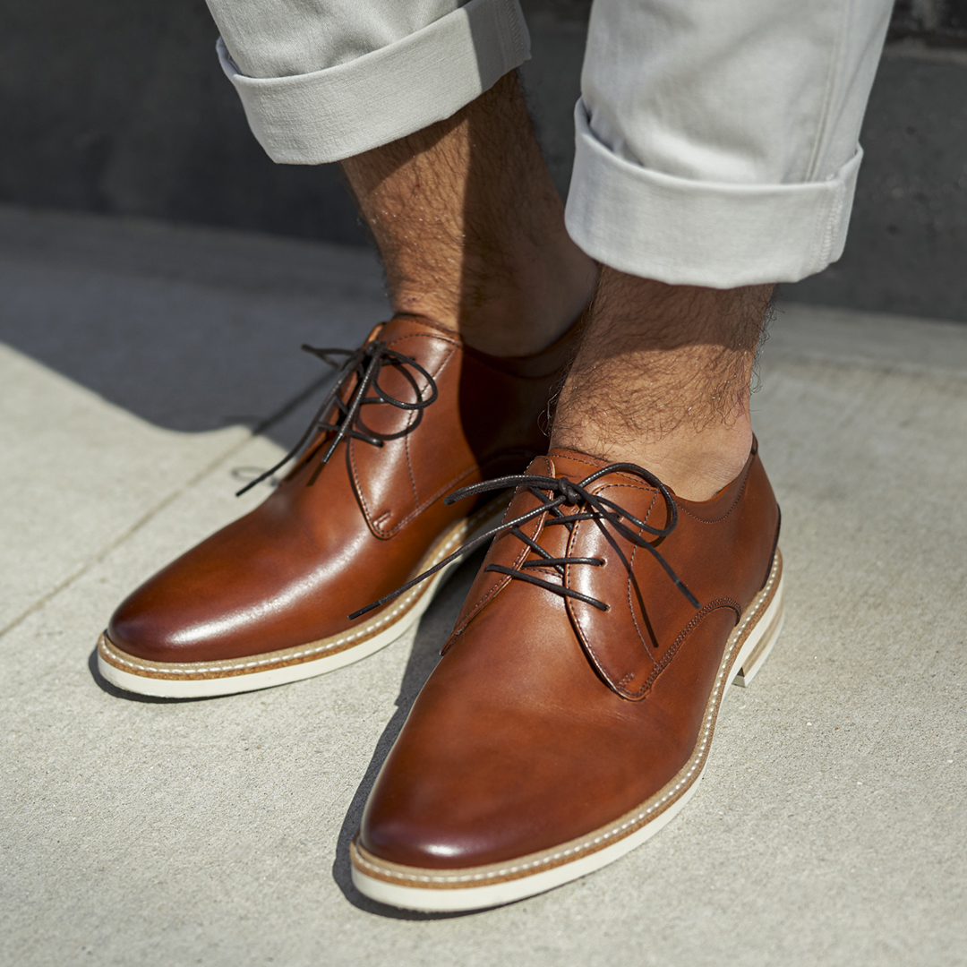 FLORSHEIM HIGHLAND PLAIN TOE OXFORD, 45% OFF