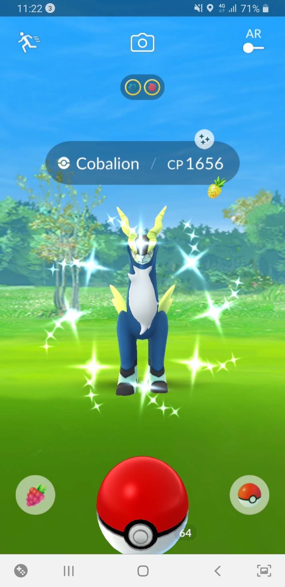 Pokemon Cobalion Shiny