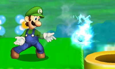 Luigi Green Fireball
