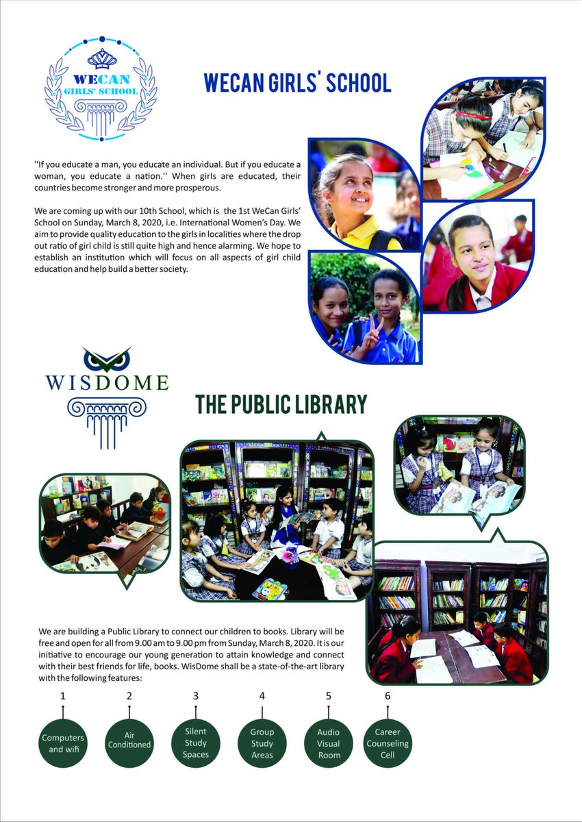 WeCan Schools on Twitter: "📢OUT NOW! WeCan Schools Magazine 2020 "We" 😄 ️👏 ️📔📖 'Educate a girl ...