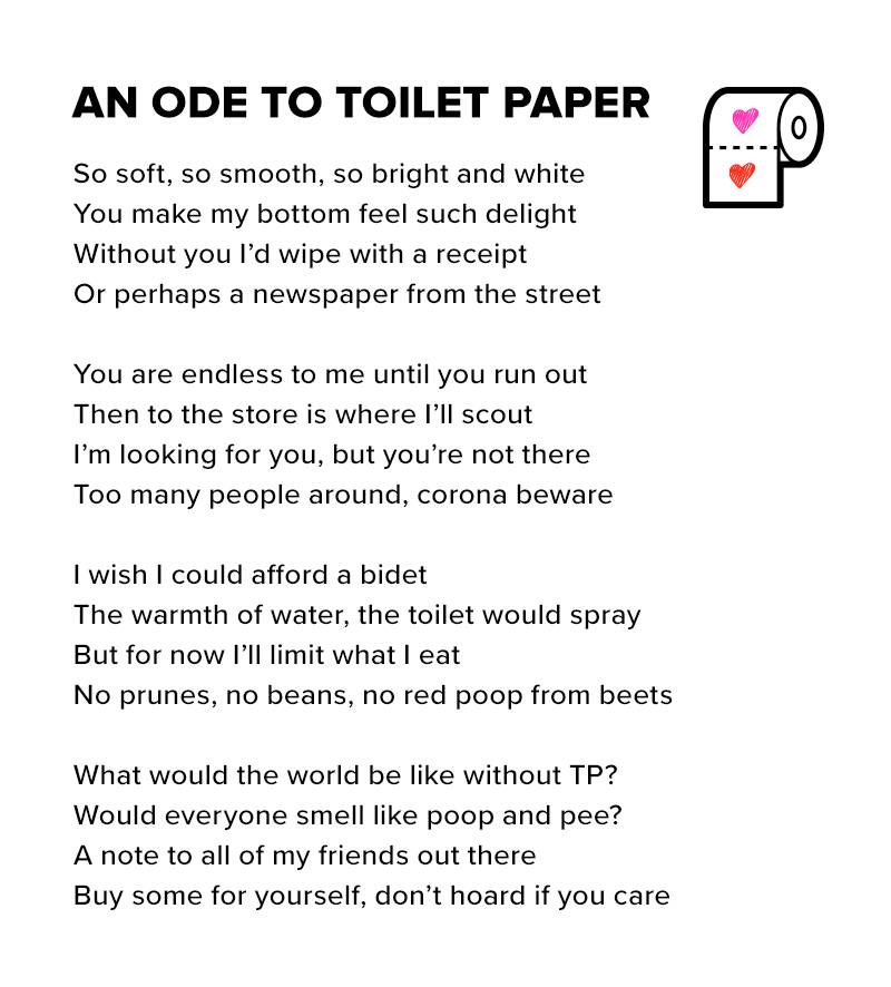 Toilet Paper Poems
