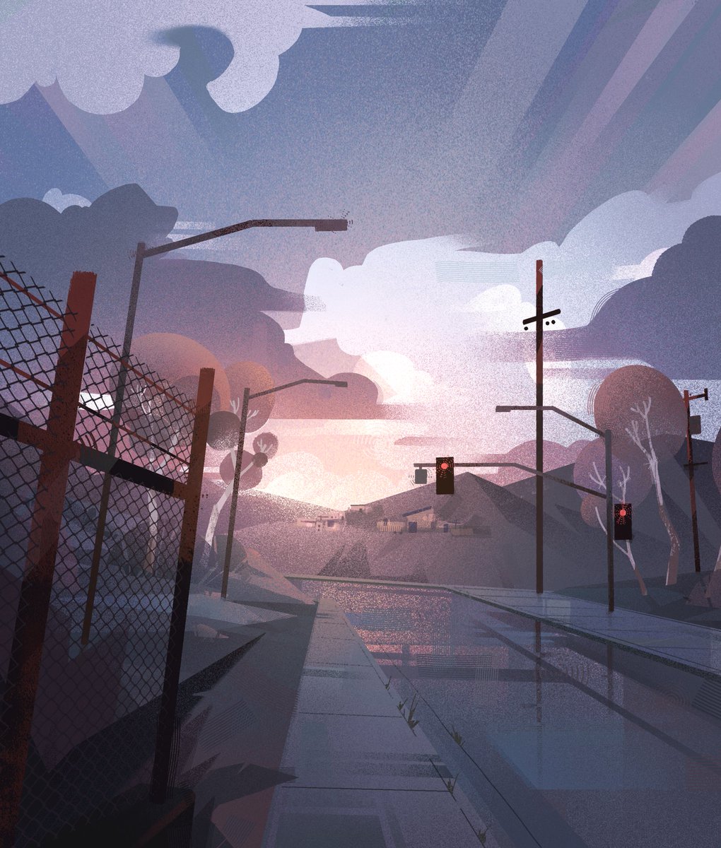 「post-rain clouds are the best clouds 」|sophia duのイラスト