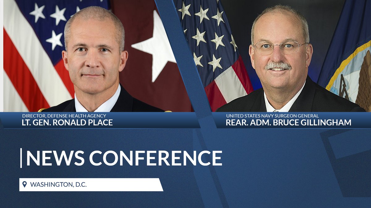 WATCH LIVE: Lt. Gen. Ronald Place, DHADirector, & Rear Adm. Bruce ...