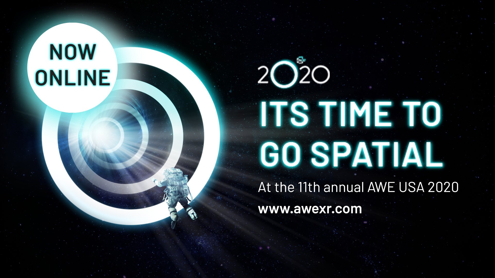 AWE on Twitter: "Go spatial from home with AWE Online! We're launching an online event to ...
