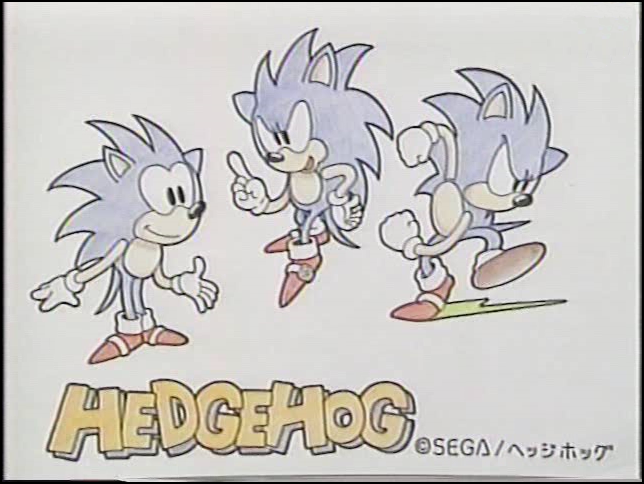 Original Sonic Concept Art