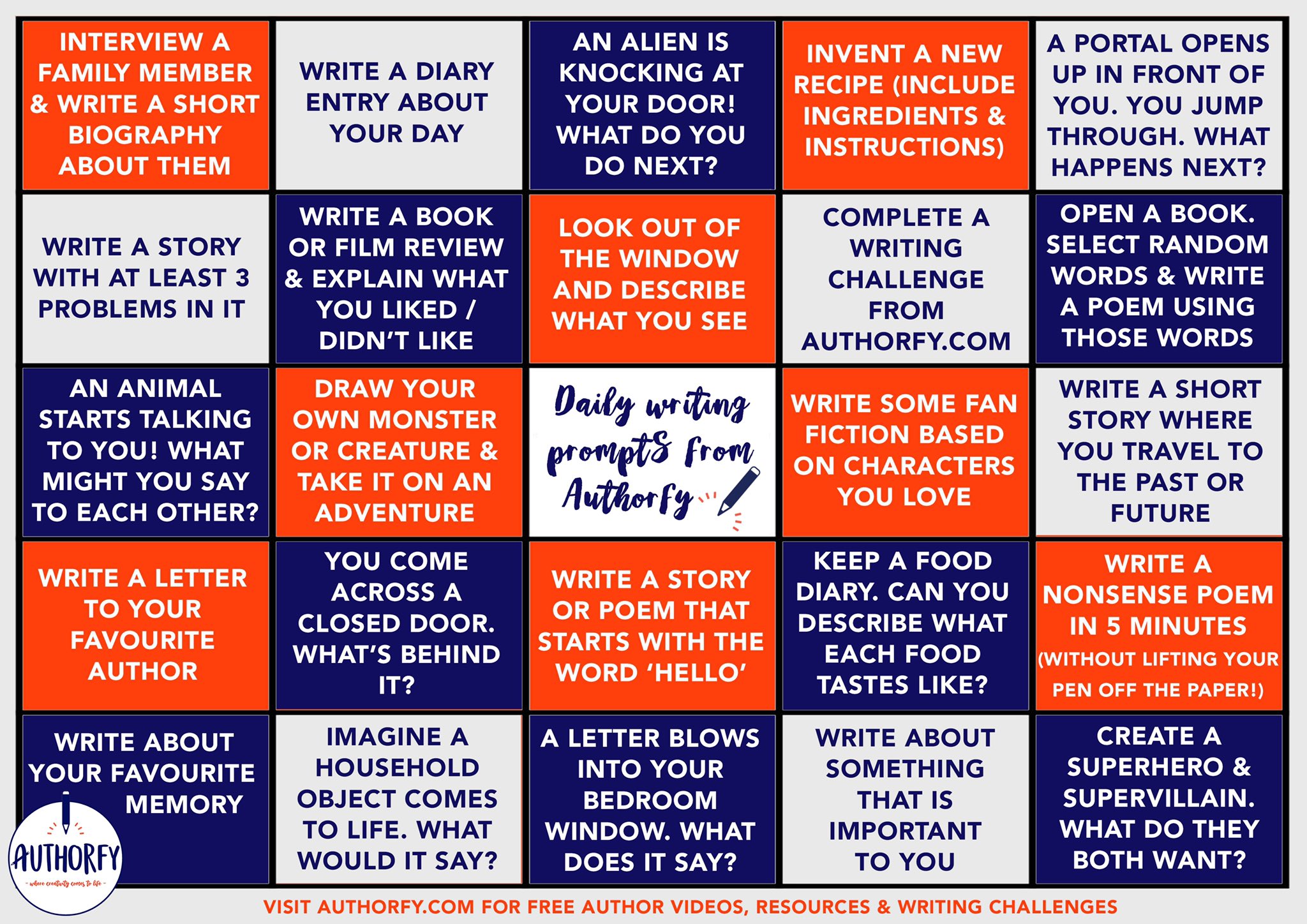 Funny Short Story Writing Prompts 74+ 'Fire' Writing Prompts