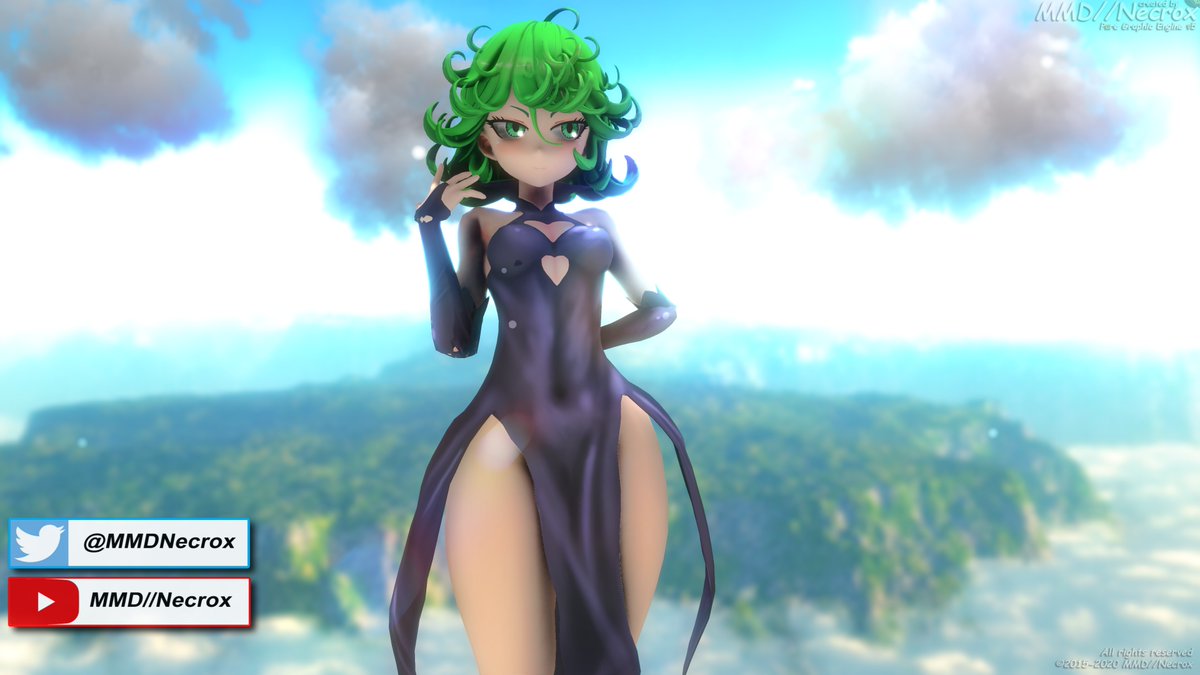 ♪MMD//Necrox on Twitter: "Model: Tatsumaki - One Punch-Man (by Zy0n7)…