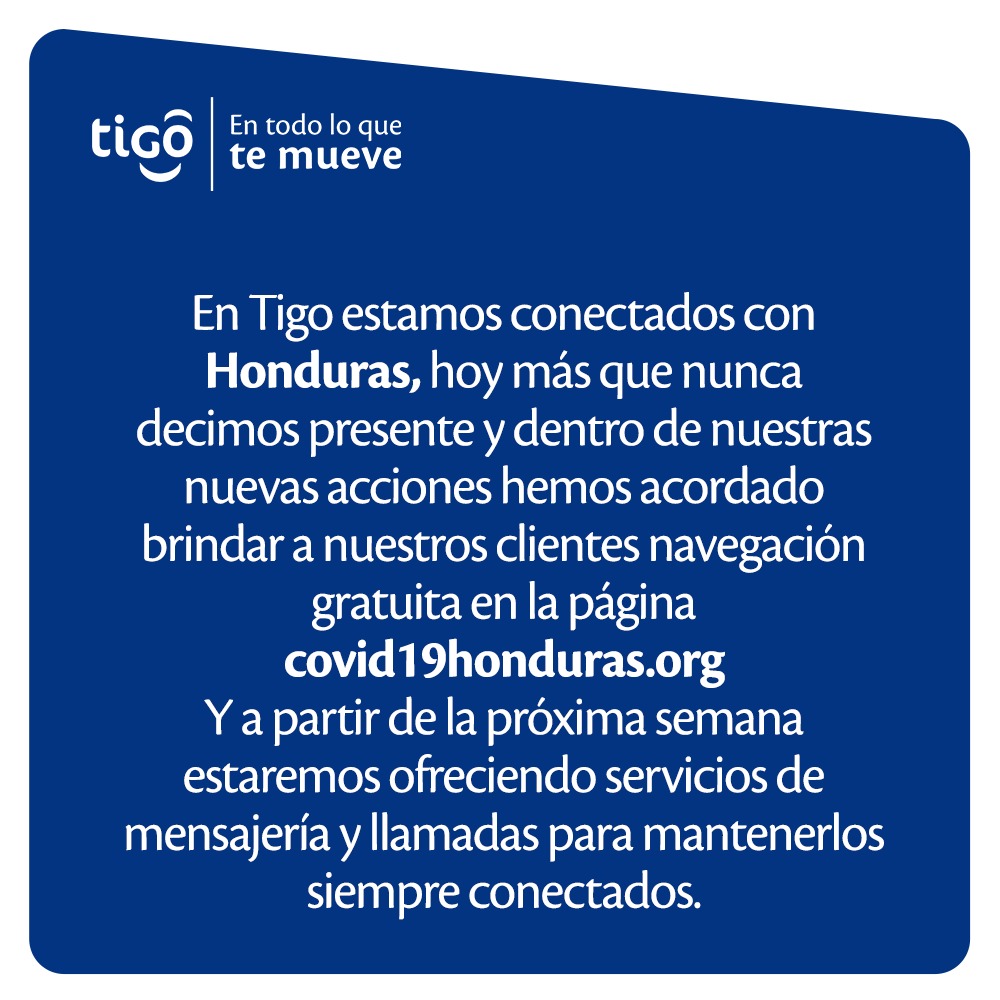Mensajitos Tigo Honduras