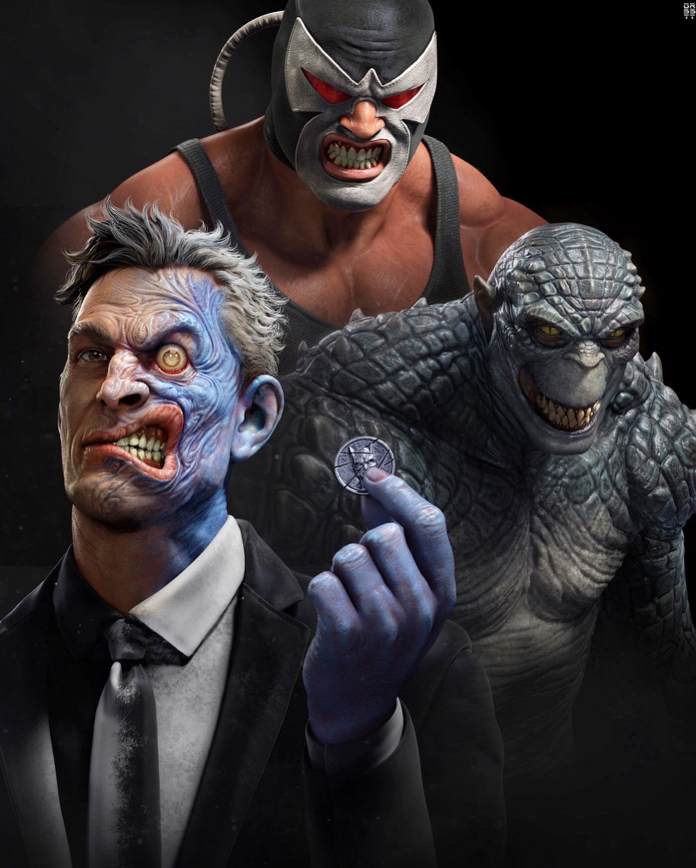 Batman Villains Redesign