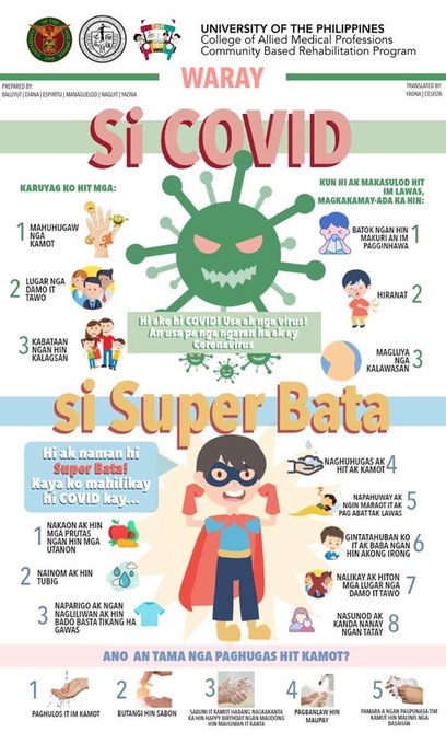 CNN Philippines on Twitter: "#COVID19 infographics for children in ...