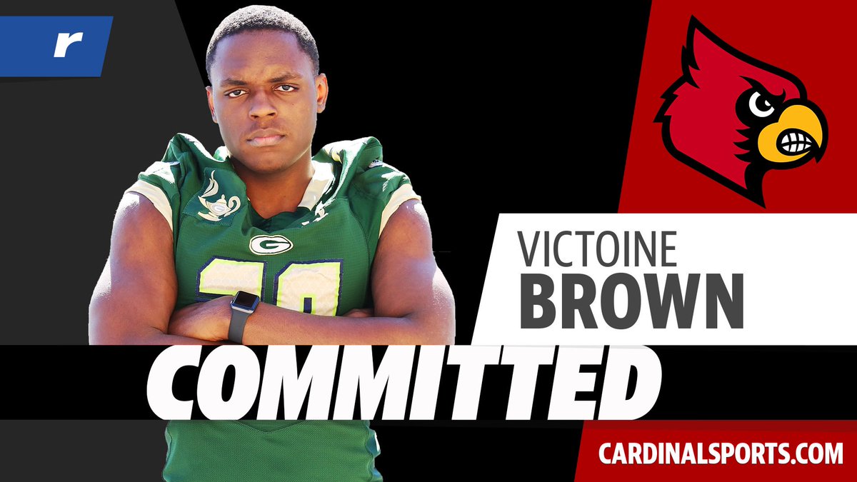2021 3* DE Victoine Brown commits to Louisville : r/CFB