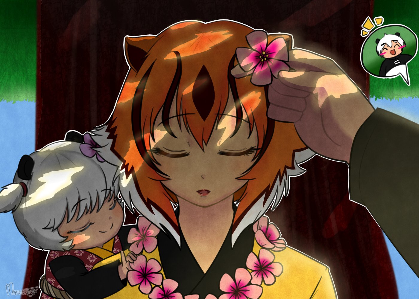 Po And Tigress Human