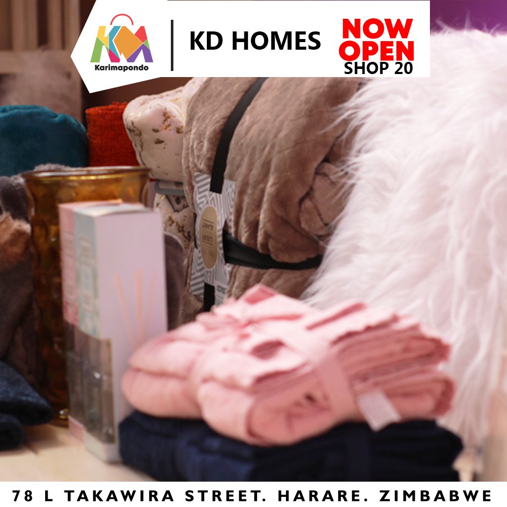 Karimapondo on Twitter: "Make your home exquisite with KD Homes products. Visit shop number 20 ...